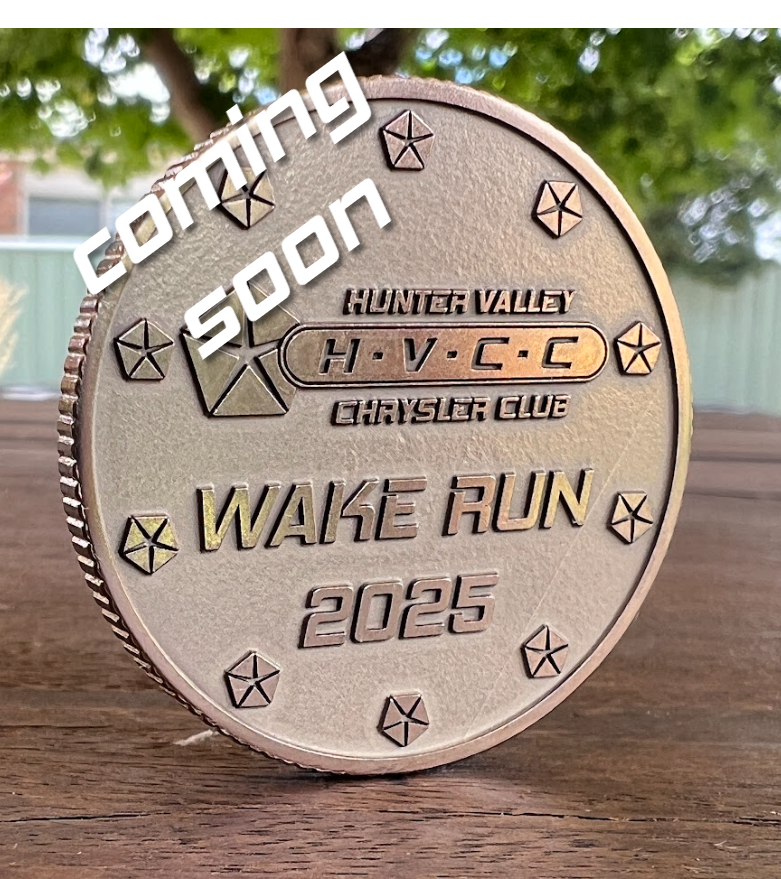 2025 WAKE RUN Event Coin | Omega Laser Craft