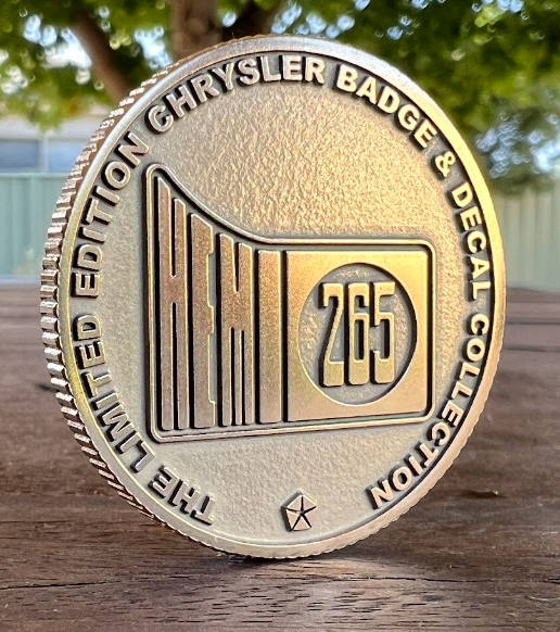 BADGE & DECAL COLLECTION - HEMI 265 | Omega Laser Craft