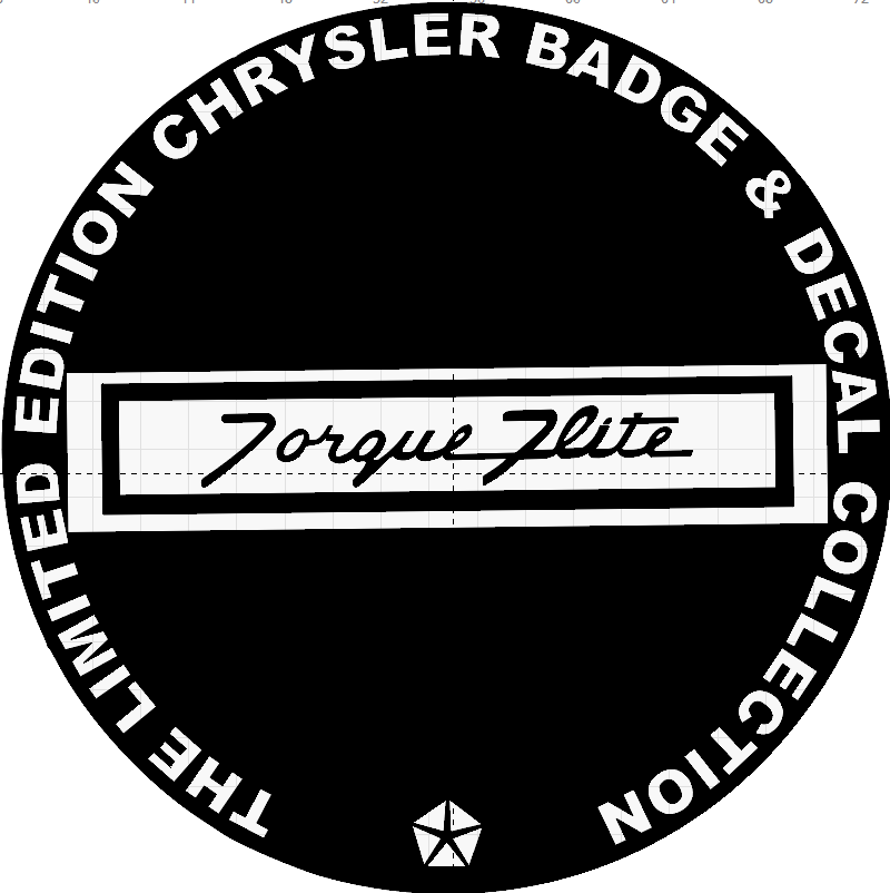 BADGE & DECAL COLLECTION - TORQUE FLITE | Omega Laser Craft