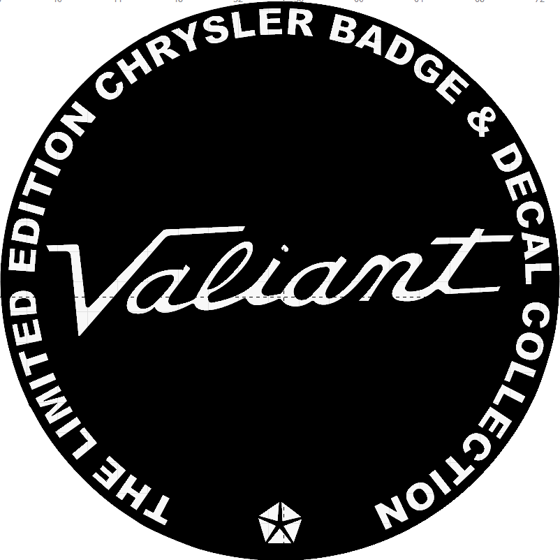 BADGE & DECAL COLLECTION - VALIANT | Omega Laser Craft