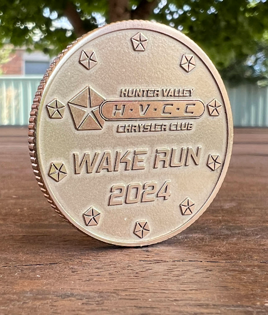2024 WAKE RUN Event Coin | Omega Laser Craft